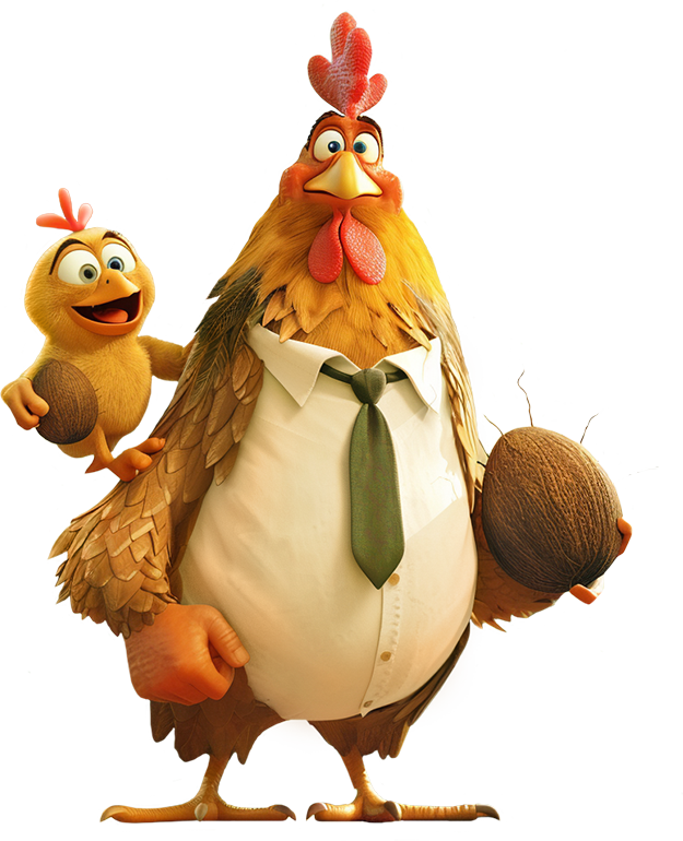 $BCC the Baby Coconut Chicken token on TRON inspired by Justin Sun